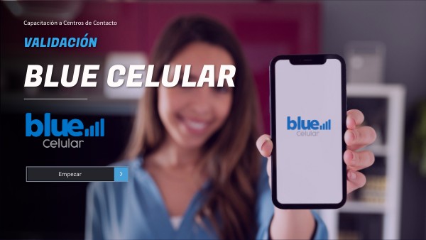 Validación Blue Celular | Genially
