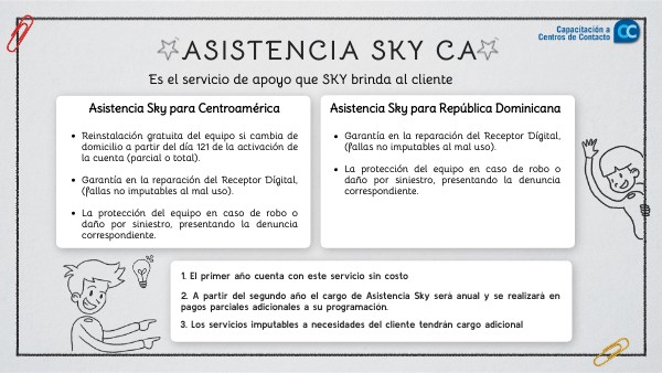 Asistencia SKY CA