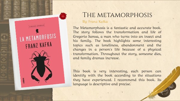 The Metamorphosis - Book