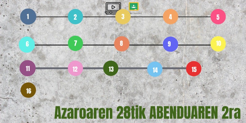 HAMAHIRUGARREN ASTEA