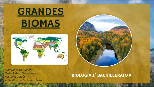 GRANDES BIOMAS - AZAI | Genially