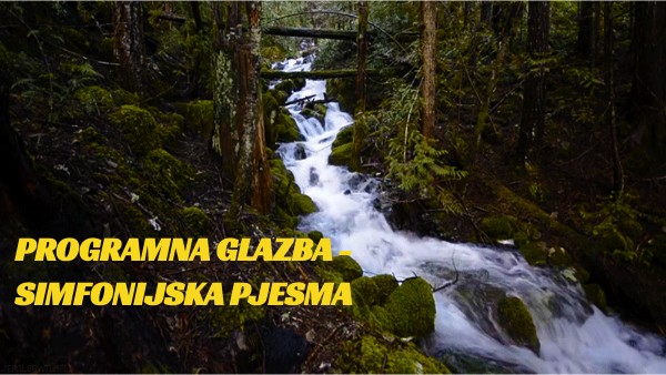 Simfonijska pjesma | Genially