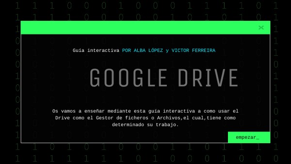 GUÍA google drive | Genially