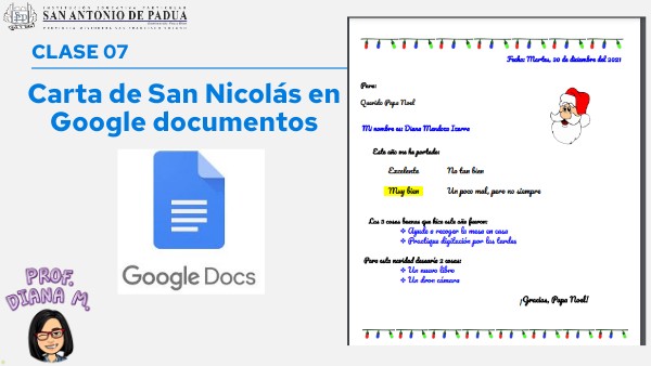 1°-IV-C7-Carta de San Nicolás en Google documentos