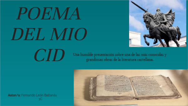 Poema del Mío Cid | Genially