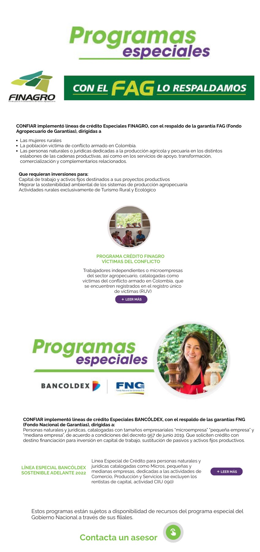 Mayo - PROGRAMAS ESPECIALES BANCOLDEX