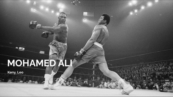 MOHAMED ALI | Genially