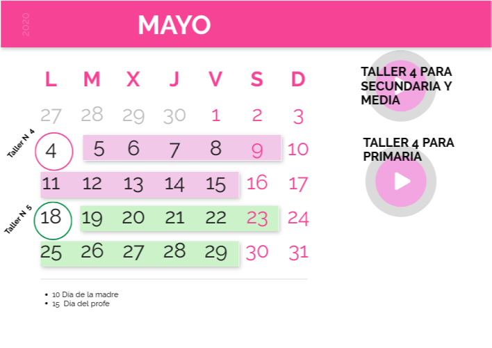 CUARTA ENTREGA TALLERES | Genially