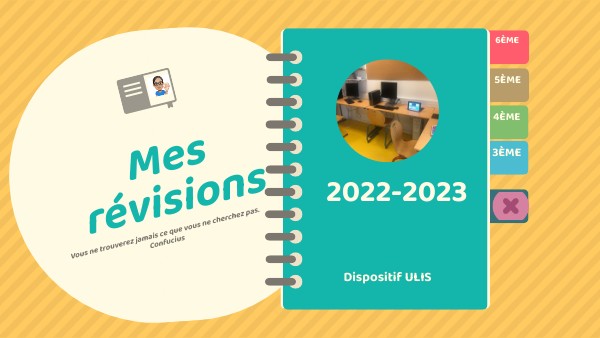 Mes révisions | Genially