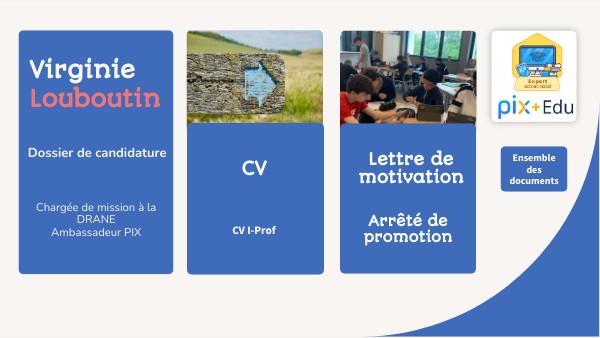 Dossier de candidature | Genially