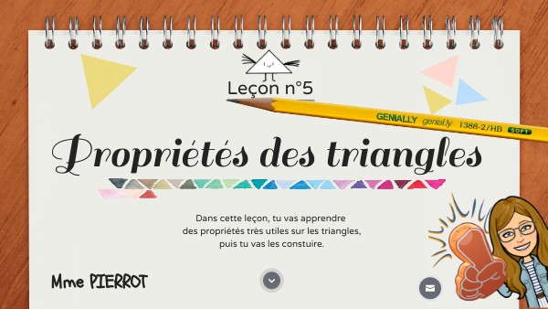 Triangles (partie 1) - 5e