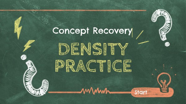 Concept Recovery-Density Problems | Genially