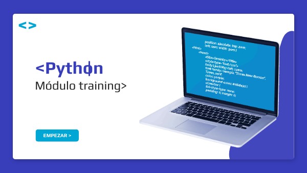 Módulo Training Code | Genially