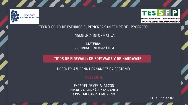 PRESENTACIÓN FIREWALL | Genially