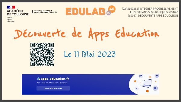 Formation Apps Education | Genially