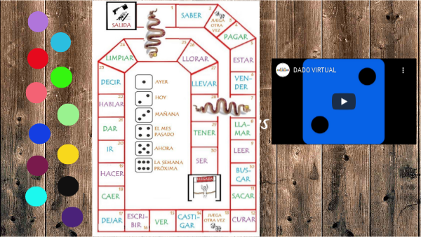 Juego verbos | Genially