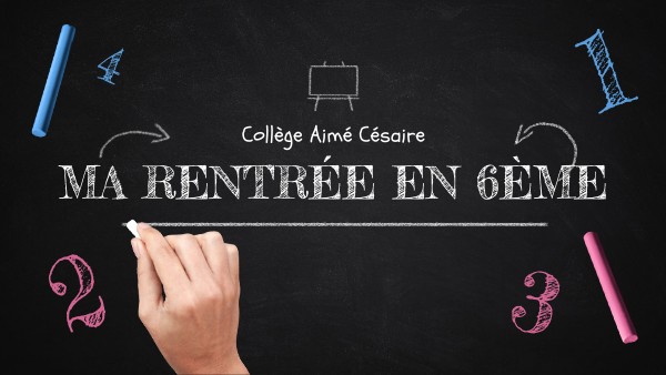 Rentree 6ème | Genially