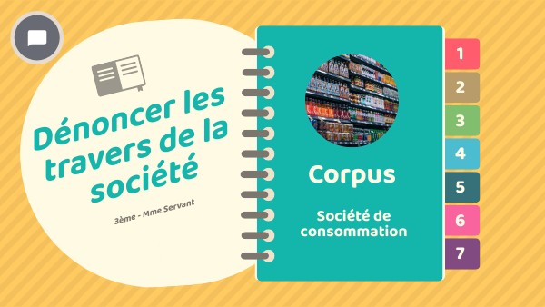 Société de consommation 3ème | Genially