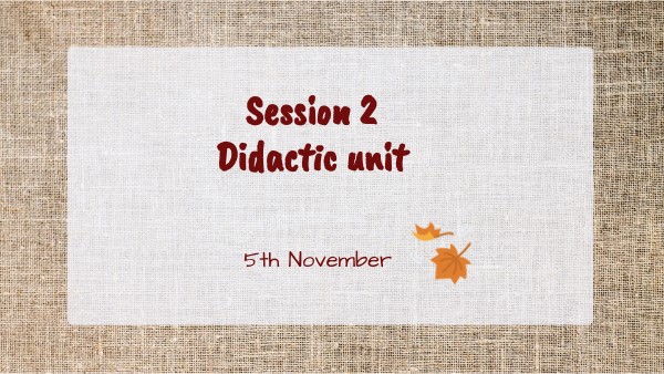 Session 2 UD | Genially