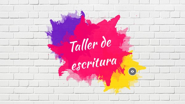 taller de escritura