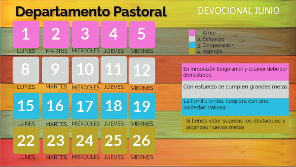DEVOCIONAL JUNIO