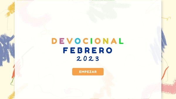 Devocional Marzo
