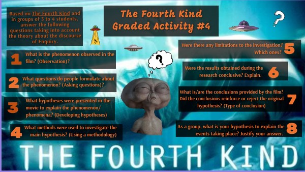 The Fourth Kind Graded Activity | Genially