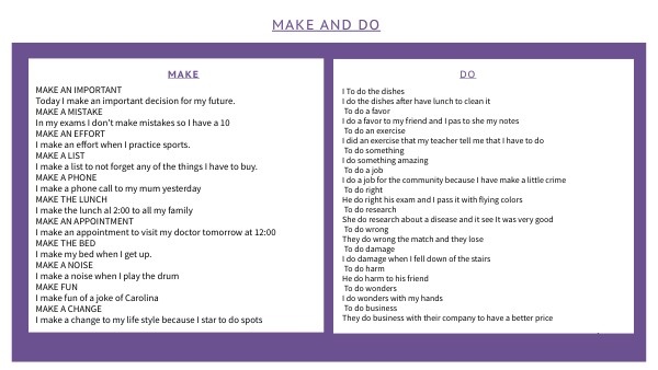 Make and Do | Genially