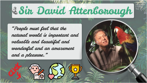 David Attenborough | Genially