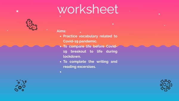 Covid-19 Worksheet