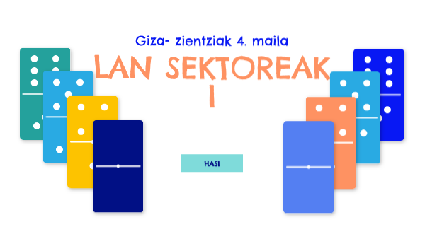 Sektore ekonomikoak I | Genially