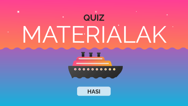 Materialak galdetegia | Genially