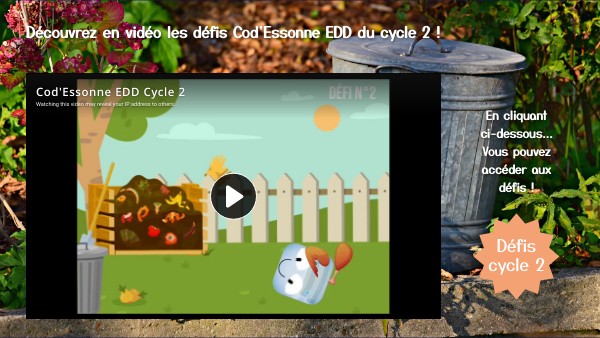 Cod'Essonne EDD Cycle 2 | Genially