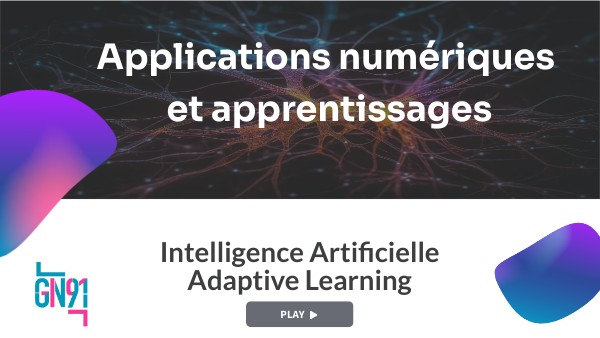 Applications numériques et apprentissages | Genially