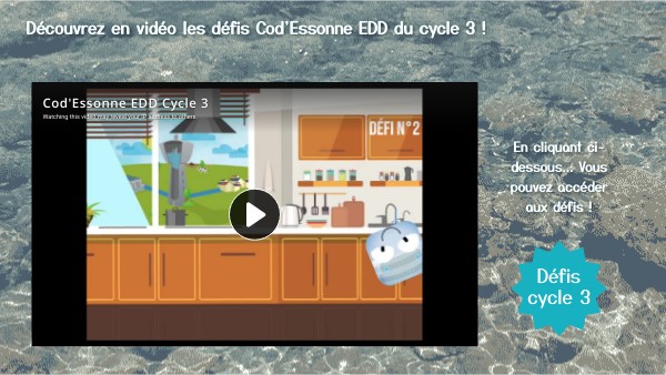 Cod'Essonne EDD Cycle 3 | Genially