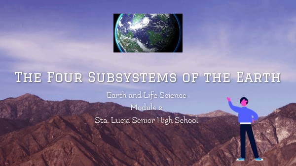 The Four Subsystems of the Earth | Genially