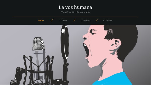 La voz humana | Genially