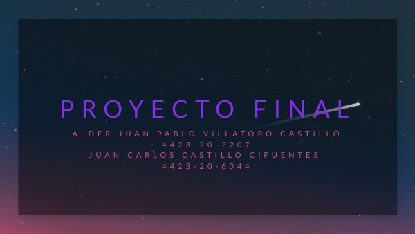 Proyecto final conta
