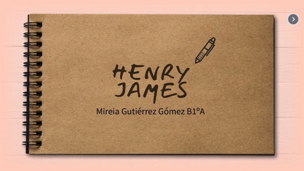 HENRY JAMES | Genially