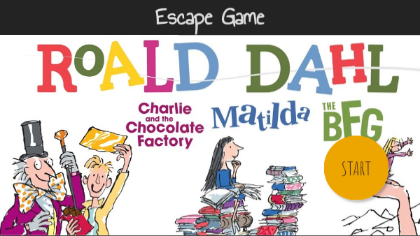 Roald Dahl escape room | Genially