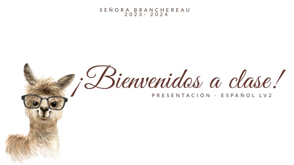 bienvenidos a clase de español | Genially