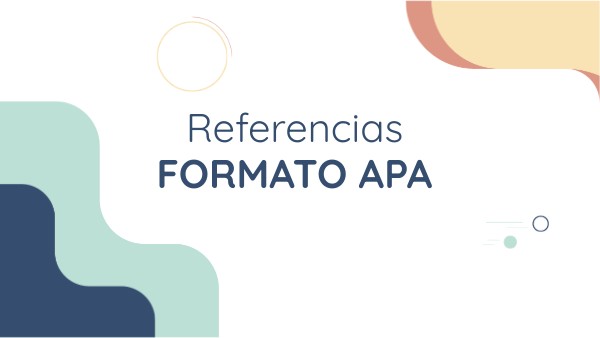 Formato APA | Genially