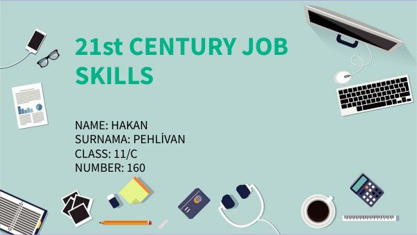 21st CENTURY JOB SKILLS | Genially