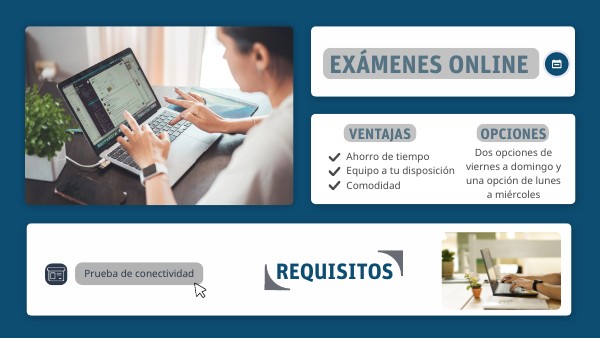 EXÁMENES ONLINE | Genially