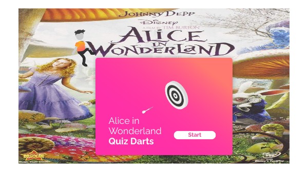 Alice in Wonderland darts | Genially