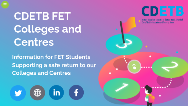 CDETB Return to FET - Student Induction | Genially