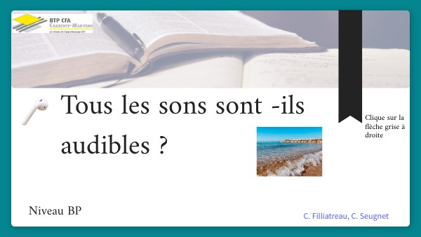 Le son en acoustique BP | Genially