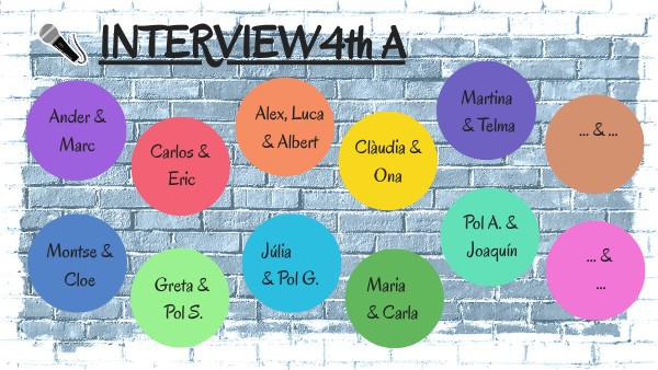 Interview 4th A | Genially