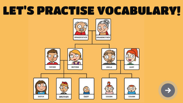 family vocab | Genially