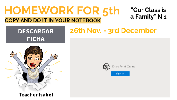 5th: 26th Nov- 3rd December | Genially